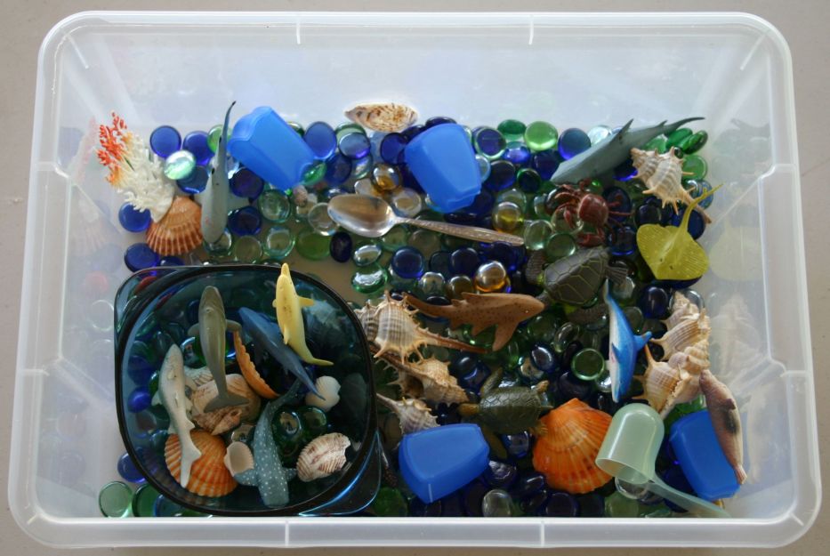 Sensory tub ideas for toddlers and preschoolers | angathome