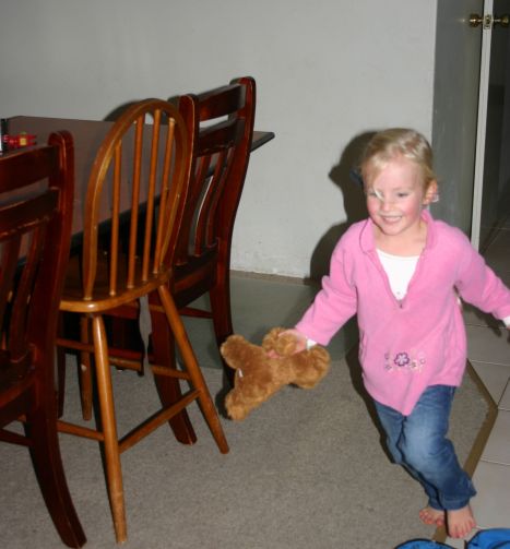 Rainy day activities – giant cushion pile-up, obstacle course and teddy ...