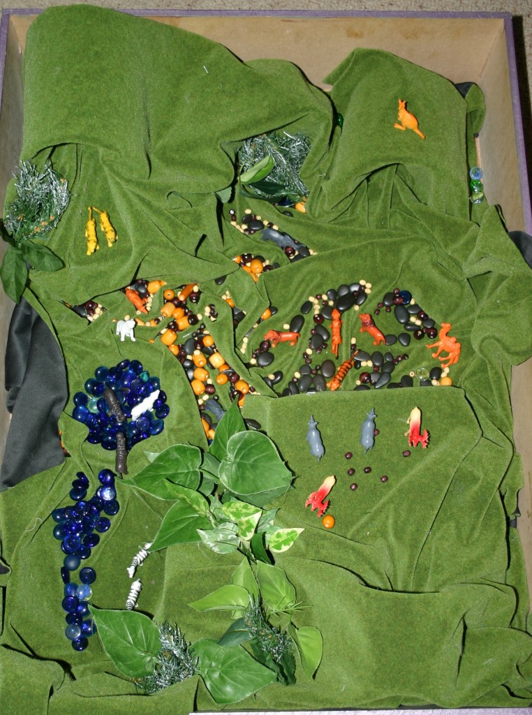 Sensory tub: Animal habitat | angathome