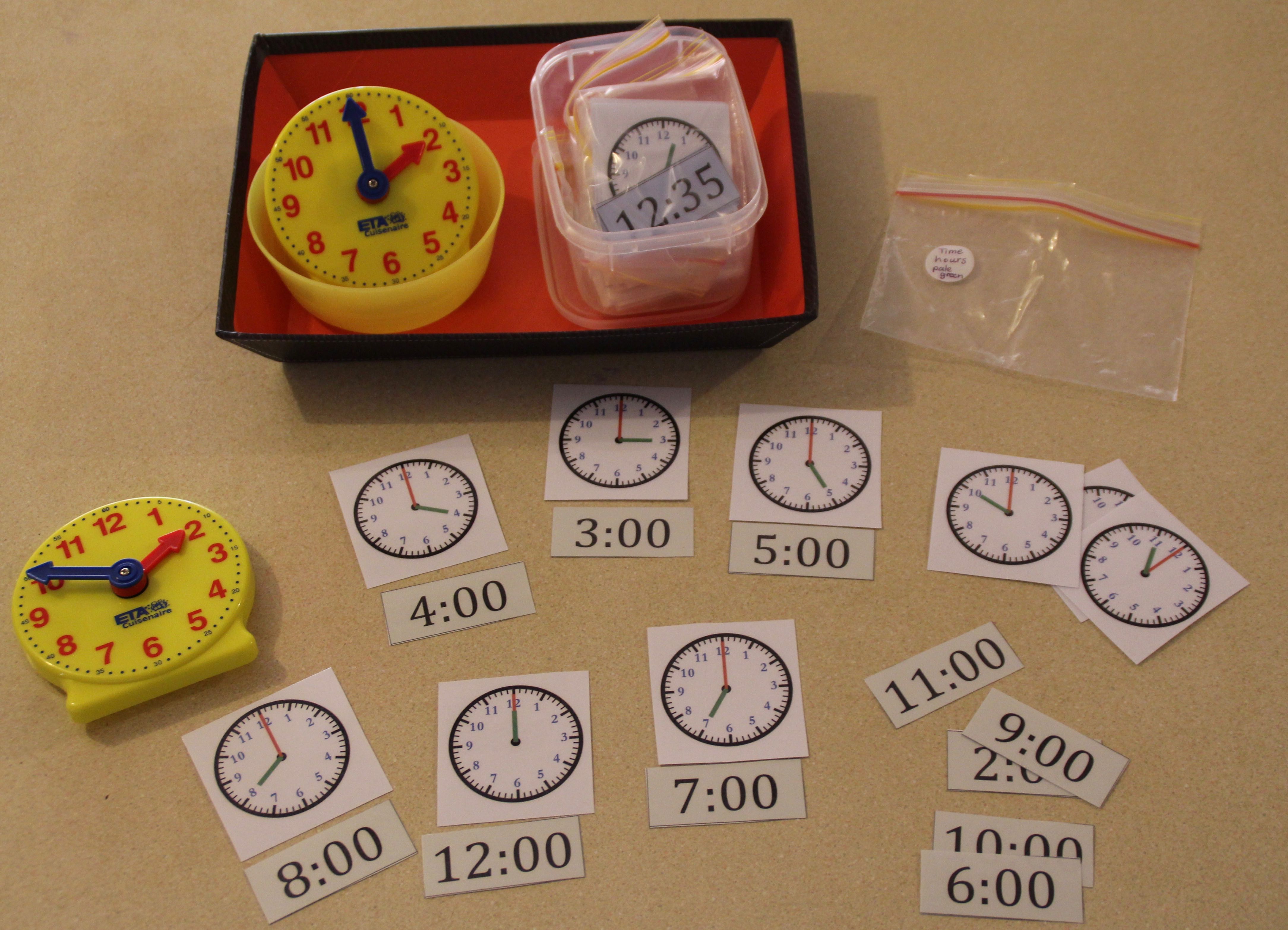 Hands-on maths; multiplying, clocks & time, sequencing and skip ...