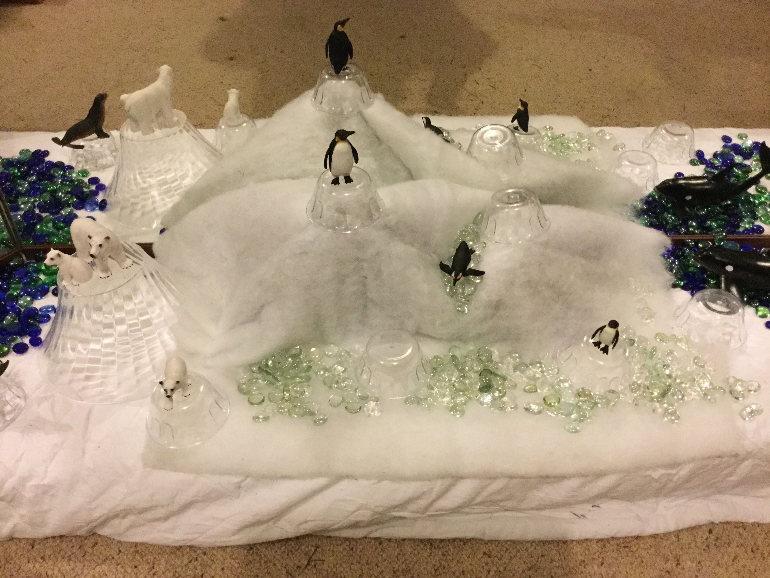 Mini-world invitation to play – arctic playscape | angathome